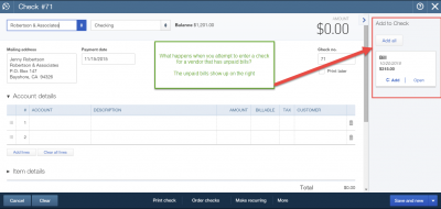 How to Enter a Check in QuickBooks Online - 5 Minute Bookkeeping
