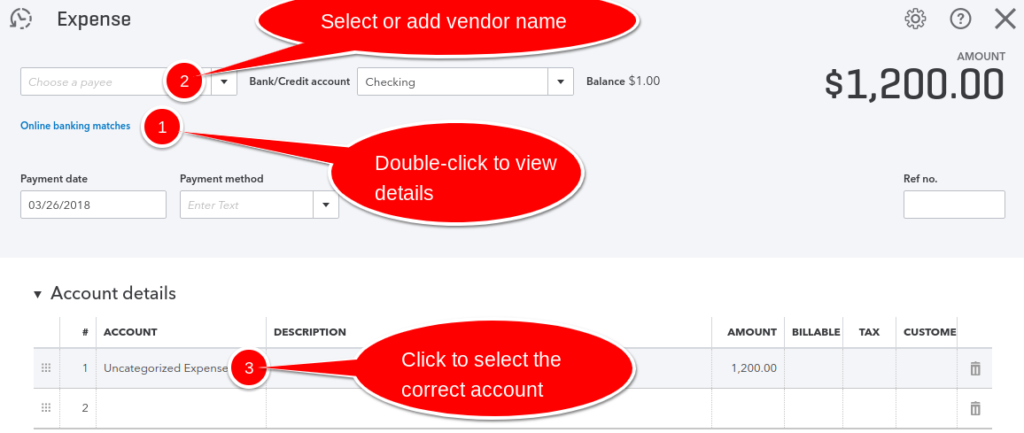 How to fix Uncategorized Income and Expenses in QuickBooks Online - 5 ...