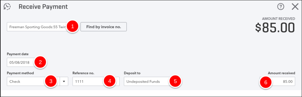 How to Enter Customer Payments and Deposits in QuickBooks Online - 5 Minute Bookkeeping